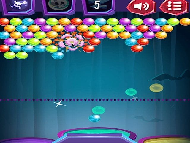 HALLOWEEN BUBBLE SHOOTER online játék | POMU Játékok