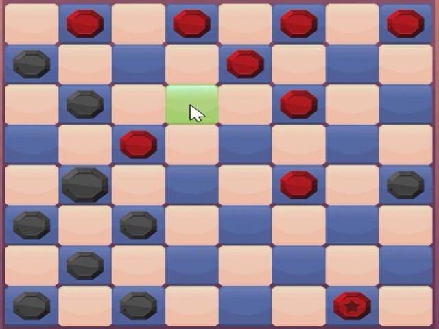 TWO PLAYER CHECKERS online játék | POMU Játékok